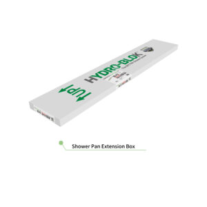 Single Slope Shower Pan Side Extension 18″ x 72″ - HYDRO-BLOK