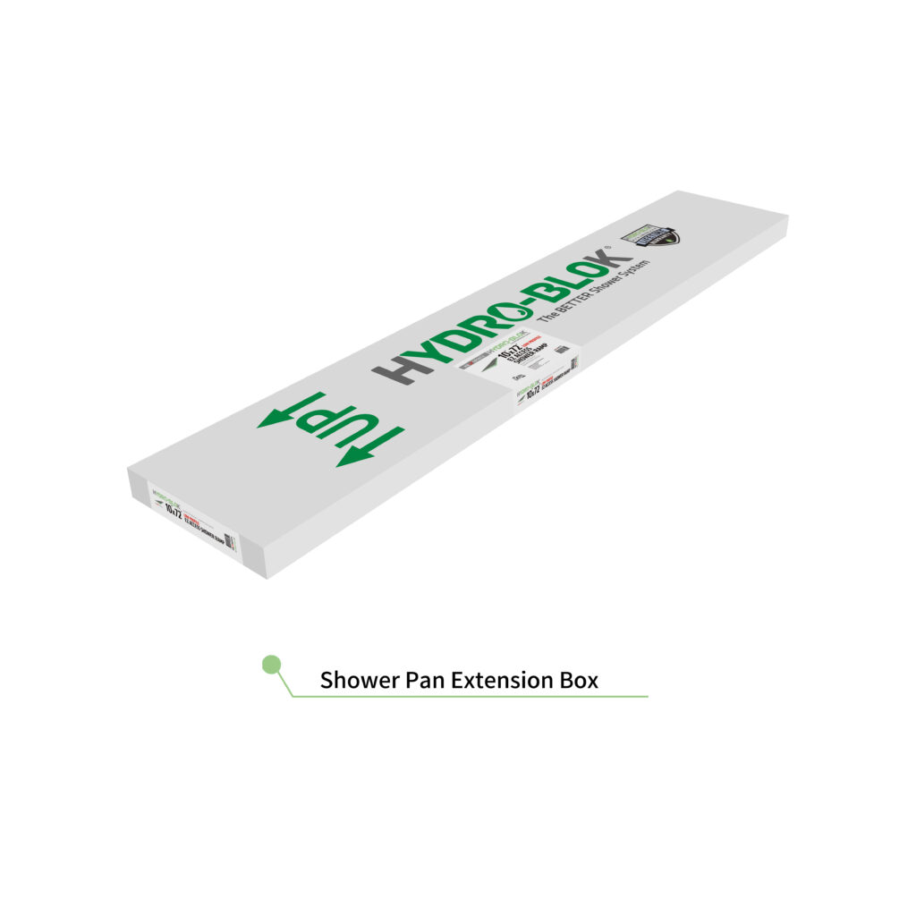 Low Profile Shower Ramp 10" x 72" - HYDRO-BLOK