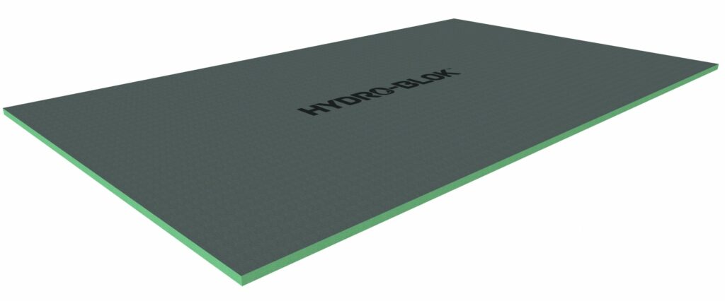 How to choose and install shower tile backer board - HYDRO-BLOK