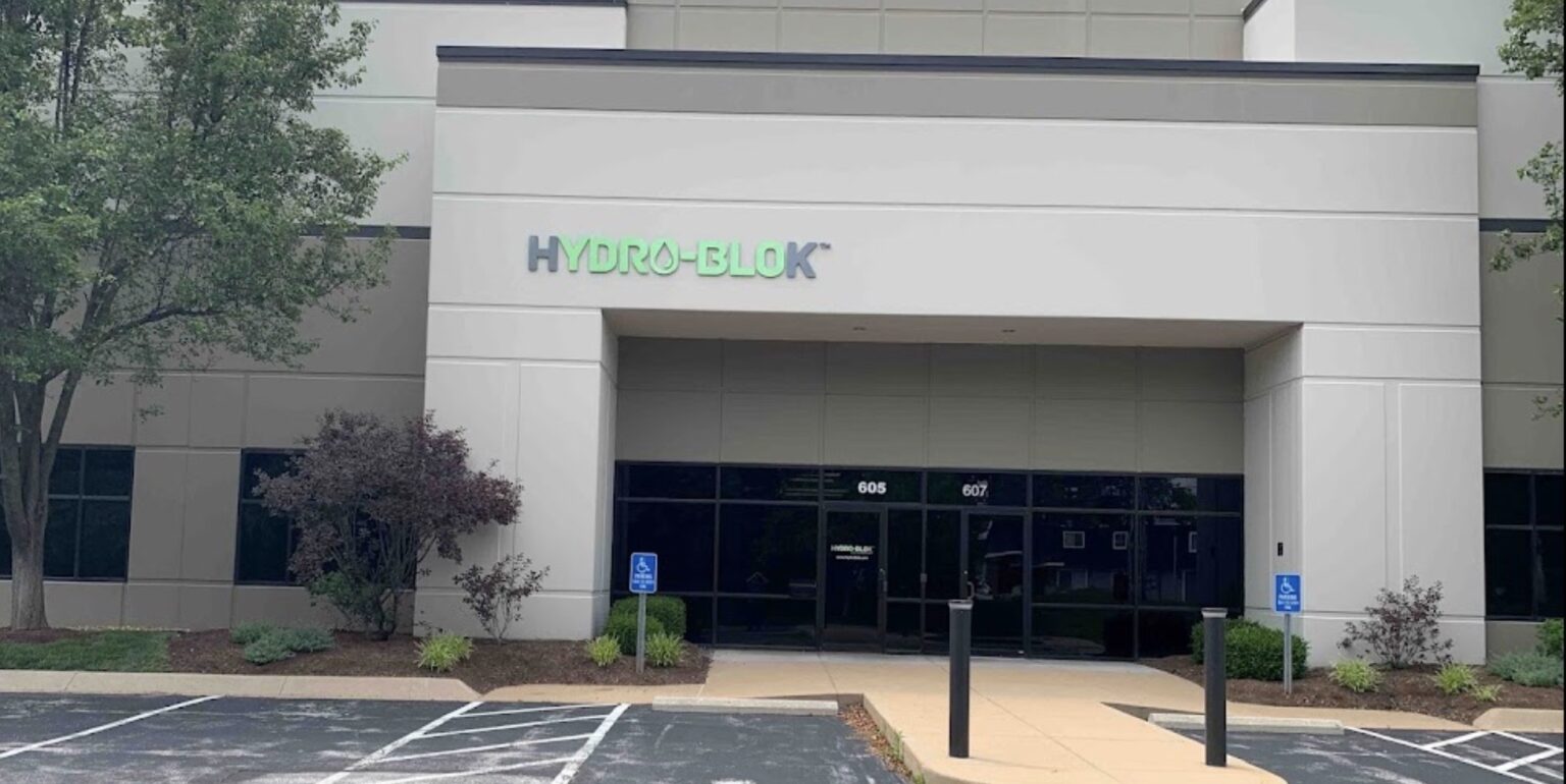 HYDRO-BLOK Expands with a New Warehouse in St. Louis, MO - HYDRO-BLOK